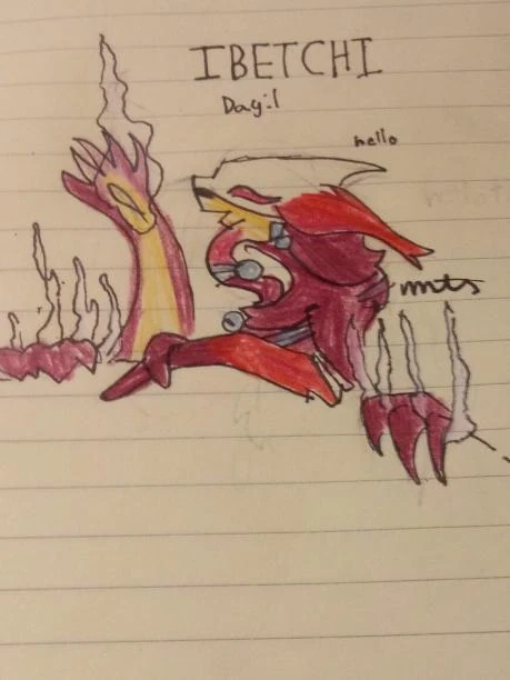 drawing ibechi for a month but on paper; day 1 | Fandom