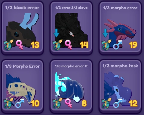 Trading/Selling Errors | Fandom