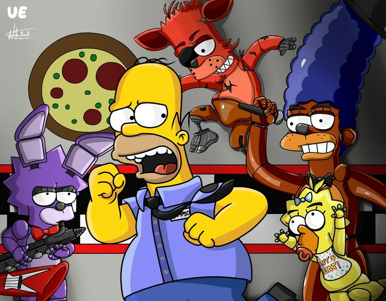 This is why I don't like Simpsons with fnaf crossovers | Fandom