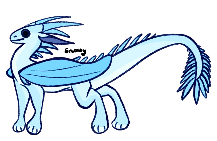 F2U Snowy SandWing + IceWing base & Raffle | Fandom