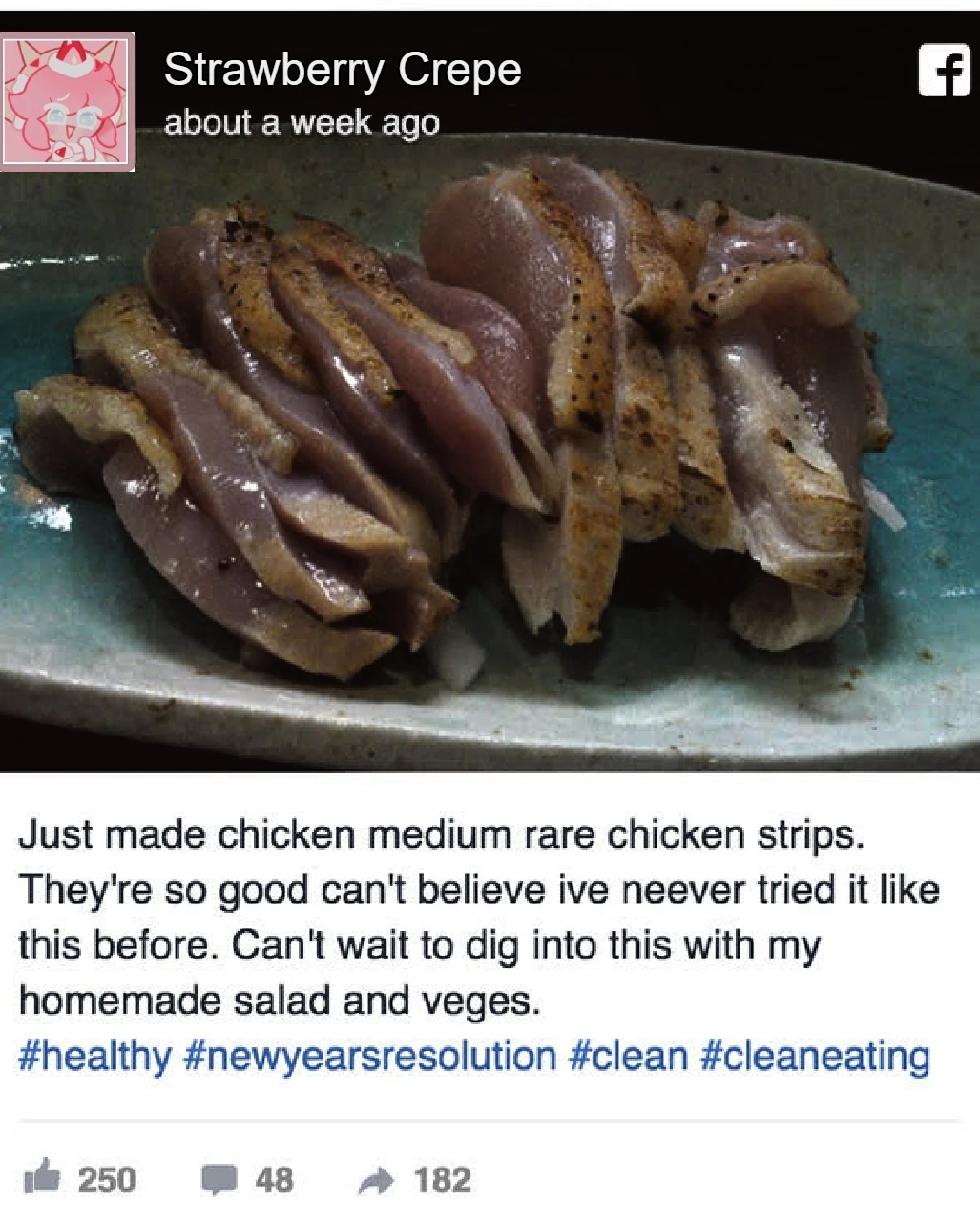 If you don't eat your chicken medium rare, don't talk to me! | Fandom