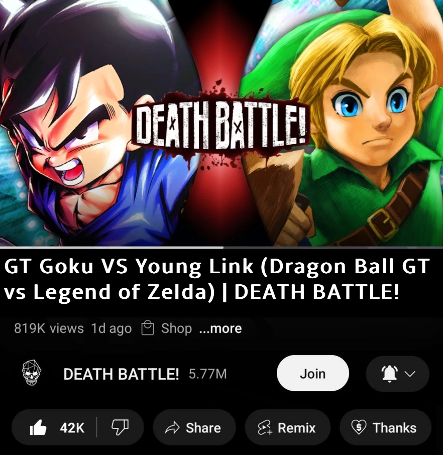 GT Goku vs Young Link: Official Video mockup | Fandom