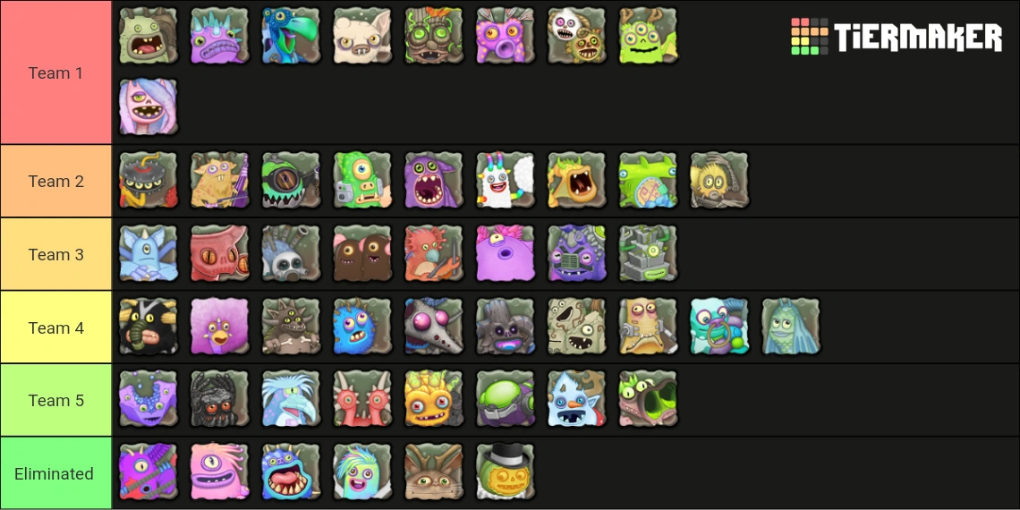 Battle Of The Epic Monsters 7b:Castle Clash Island[this took so long ...