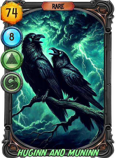 Huginn and Muninn | Eerie Worlds Wiki | Fandom