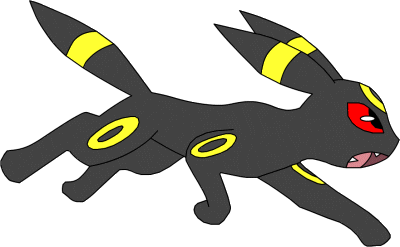 Umbreon Running Gif