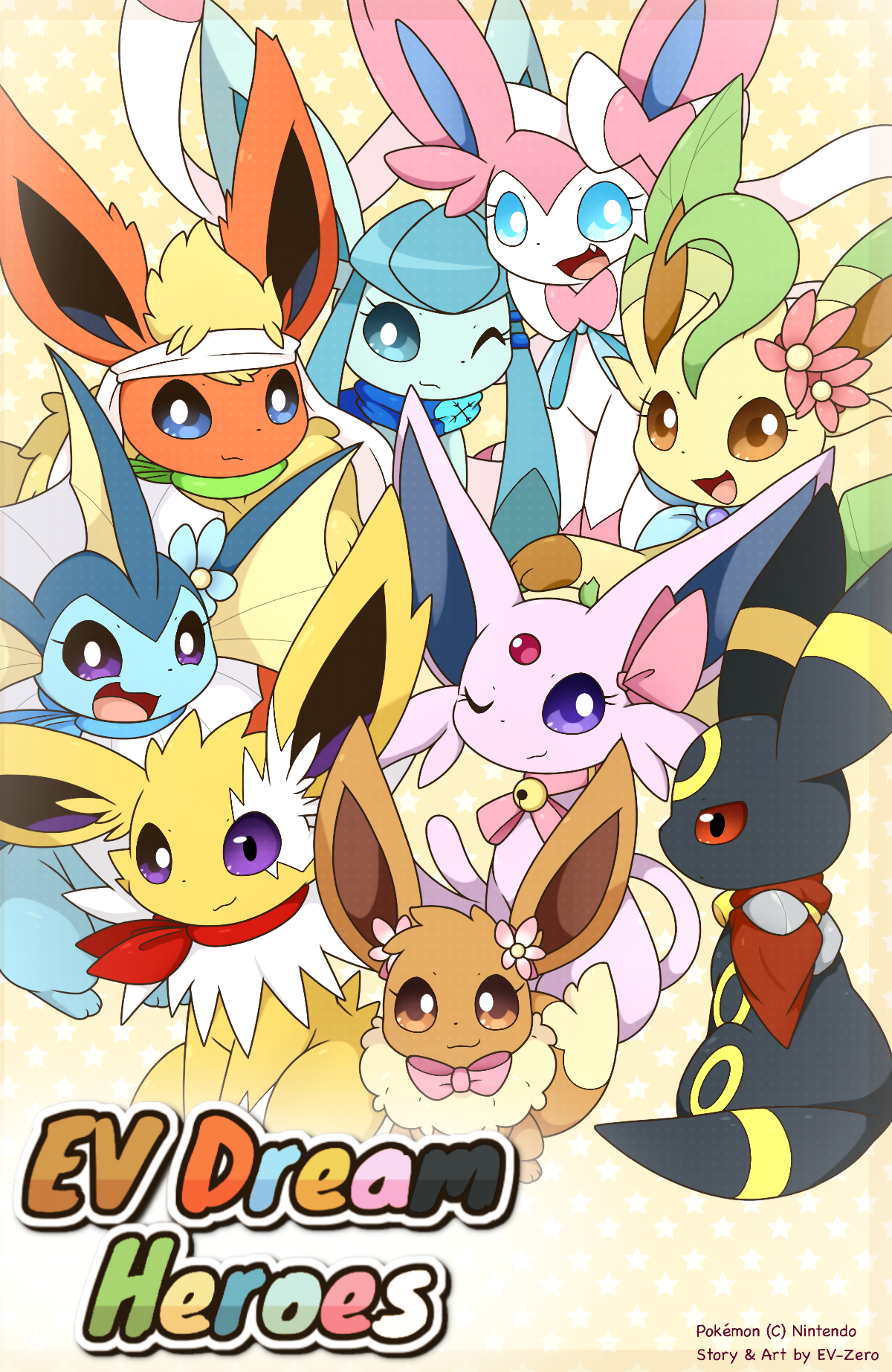 EV Dream Heroes | Eeveelution Squad Wiki | Fandom