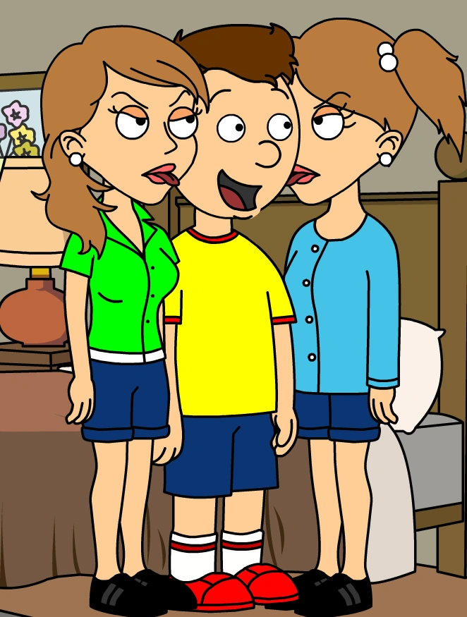 Caillou, Gina, and Gab | Fandom