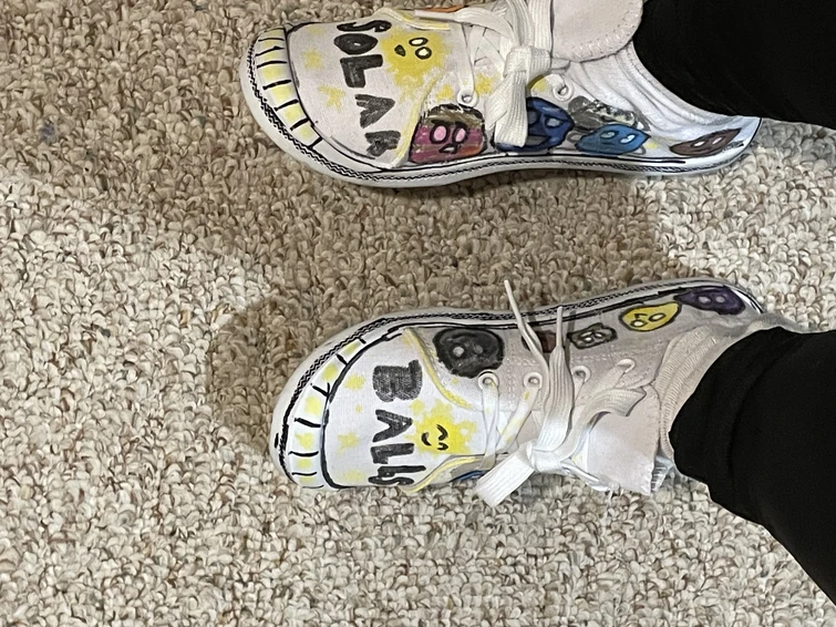 I made SolarBalls shoes | Fandom