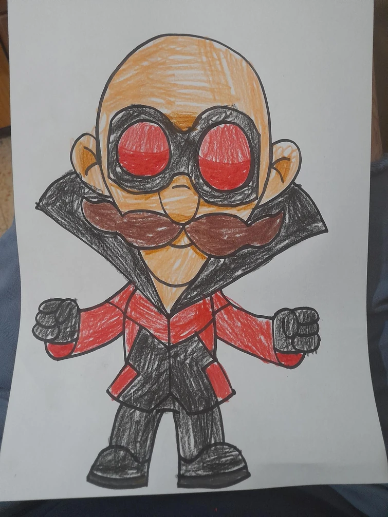 My drawing of Dr. Robotnik | Fandom