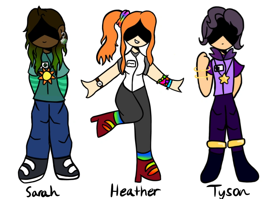 Toon Handler Designs for my oc Lyra and the Smiling Critter toon alts ...