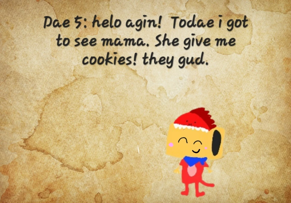 (Sleep Well au)Diary of a 5 year old pgs 5-9 | Fandom