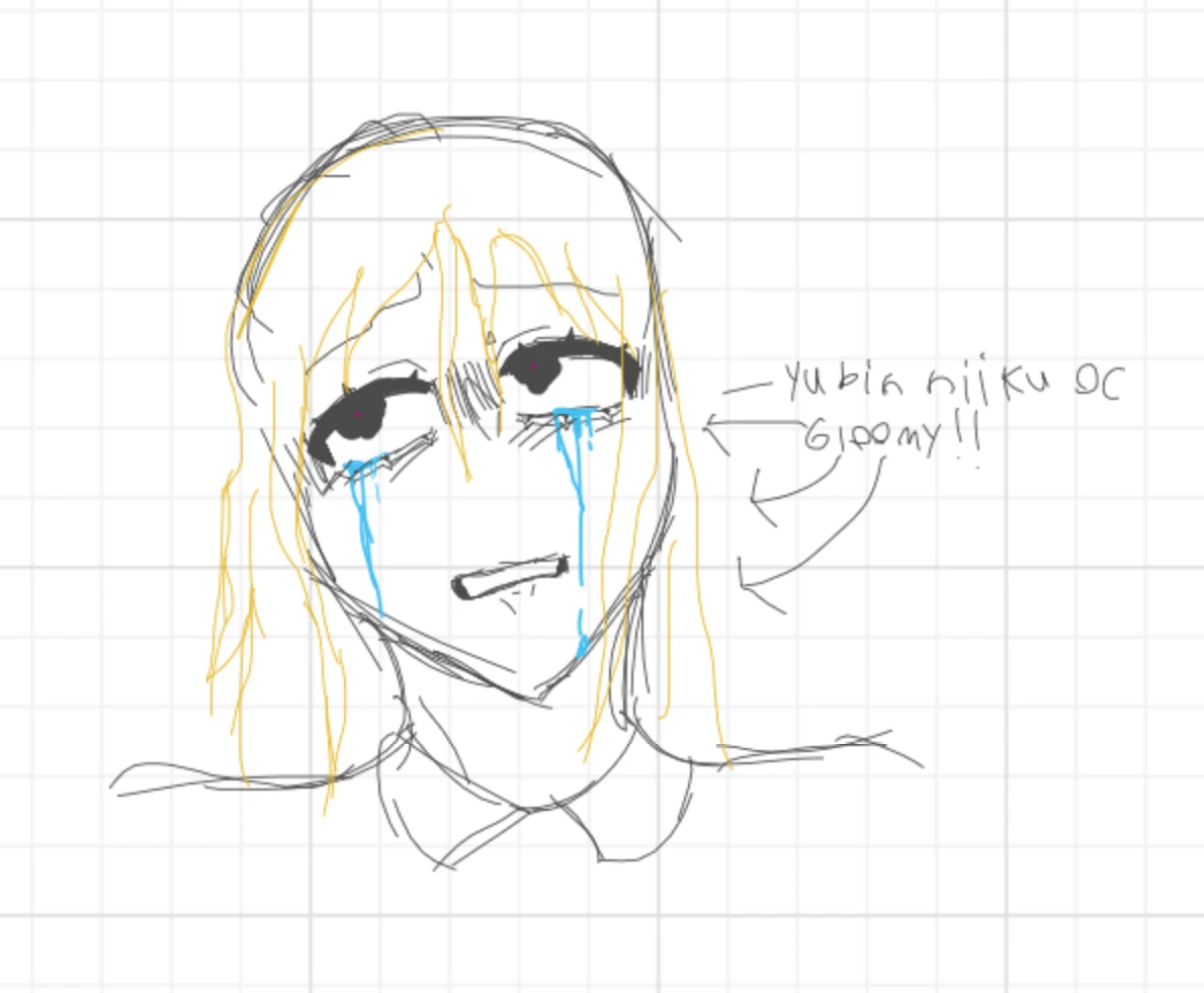 Gloomy drawing i did on the whiteboard | Fandom
