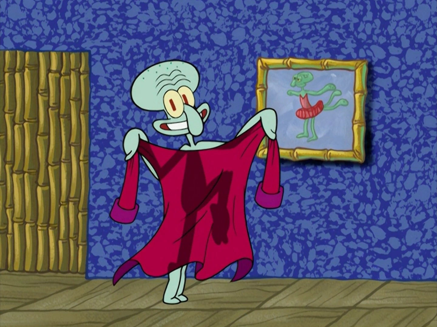 Squidward has Squilliam’s Robe | Fandom