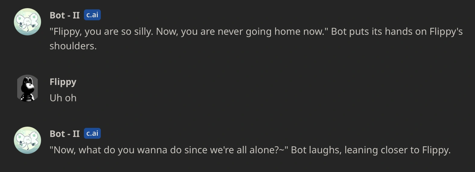 Give me c.ai bots to talk to | Fandom