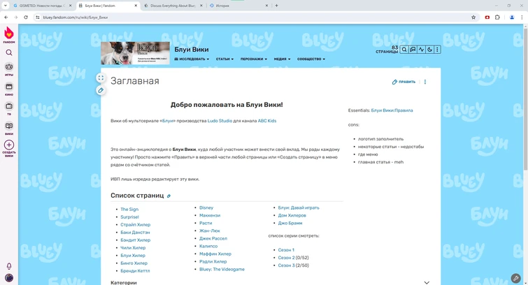 the progress of russian-language wiki | Fandom
