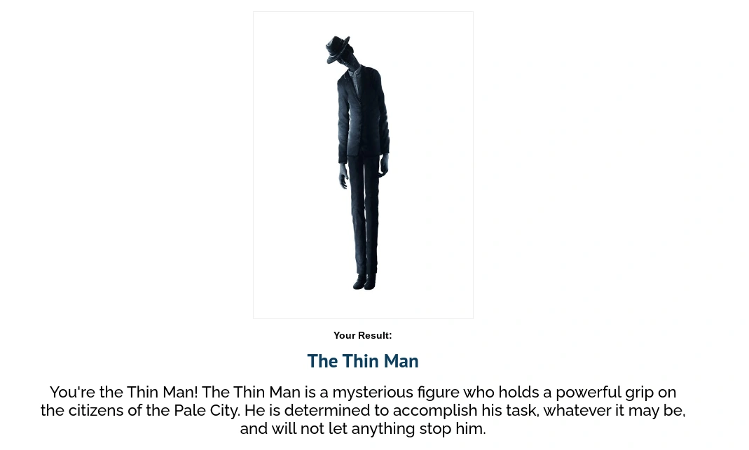 I'm the thin man guys... | Fandom
