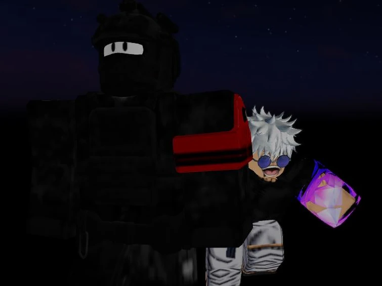 Gojo does death counter and 20 20 20 dropkick in a different game which ...