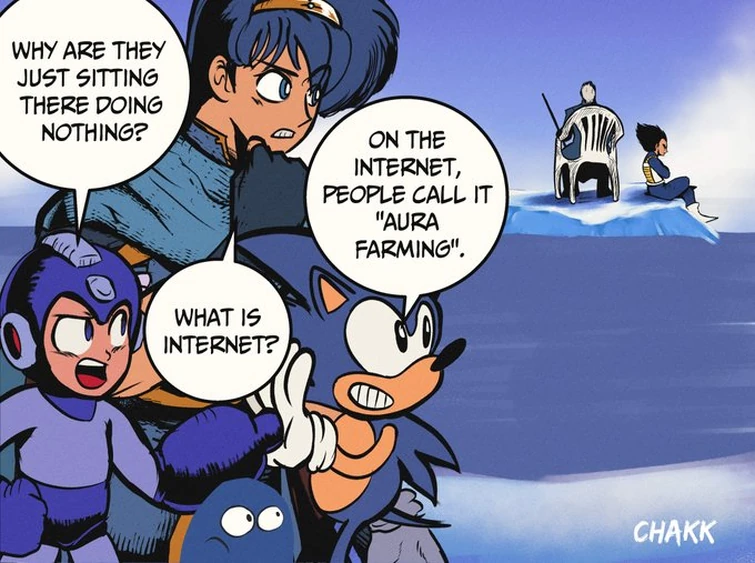 The Blue Crossover, (Art made by @ChakkuX on Twitter). | Fandom