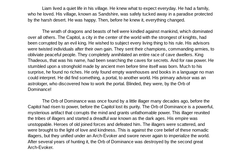 Official lore for my series | Fandom