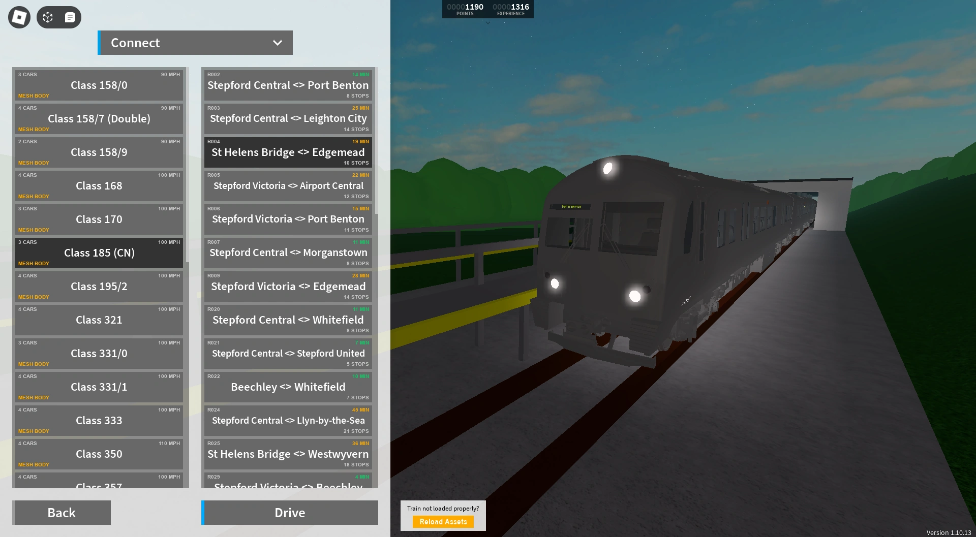 Look at this image of a Class 185 glitched | Fandom