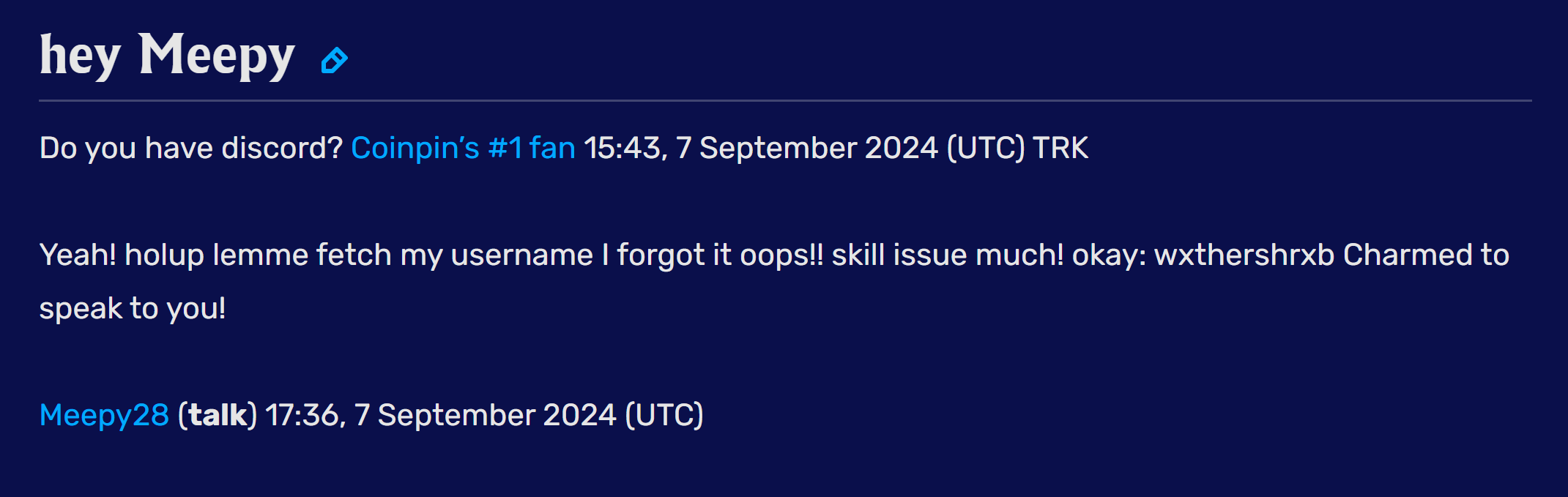 On 7th September 2024, history was made | Fandom