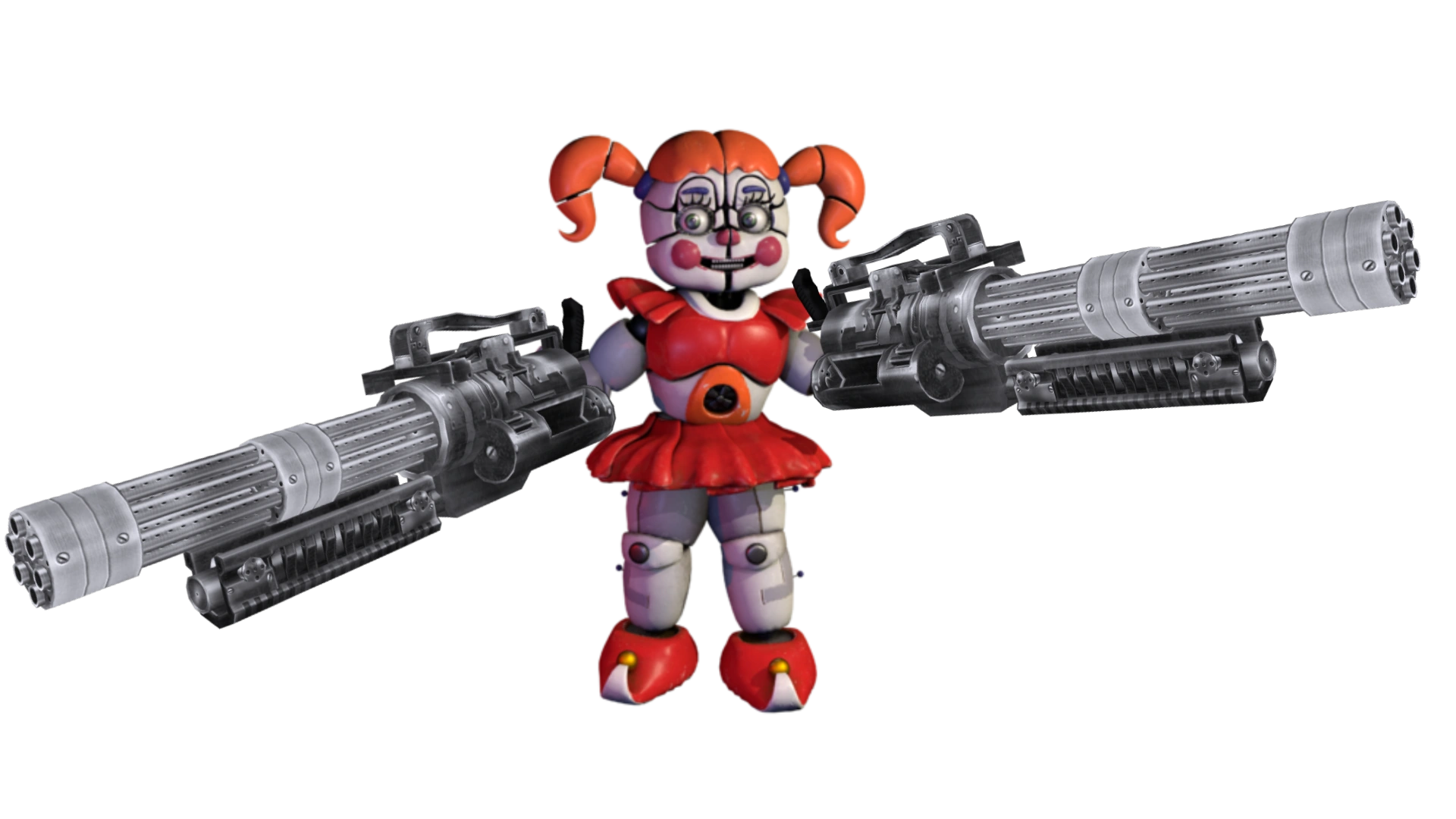 Baby with miniguns | Fandom