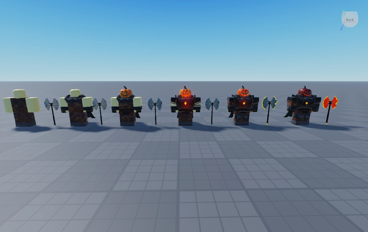 so i decided to make pumpkin gladiator as jaxe for solar eclipse | Fandom