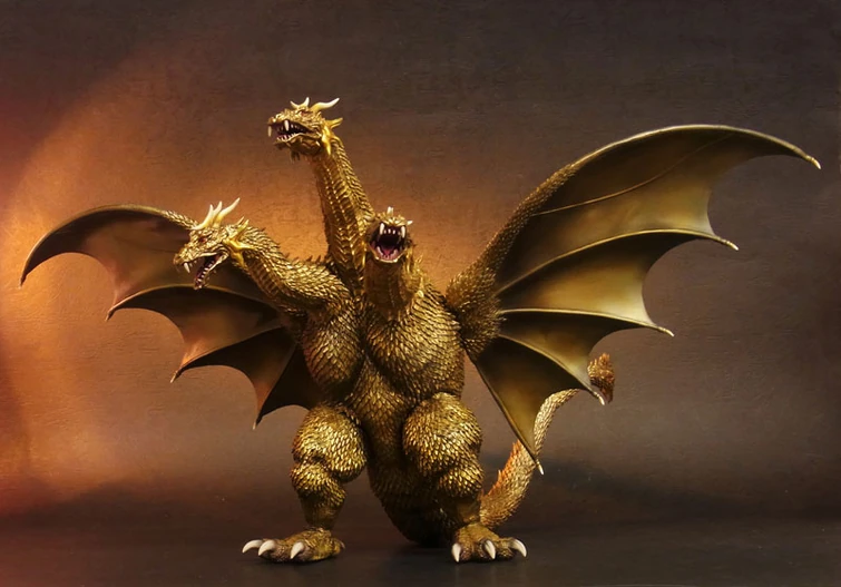 Godzilla Battle Line GMK Ghidorah/GMK King Ghidorah Kit (stats balanced ...
