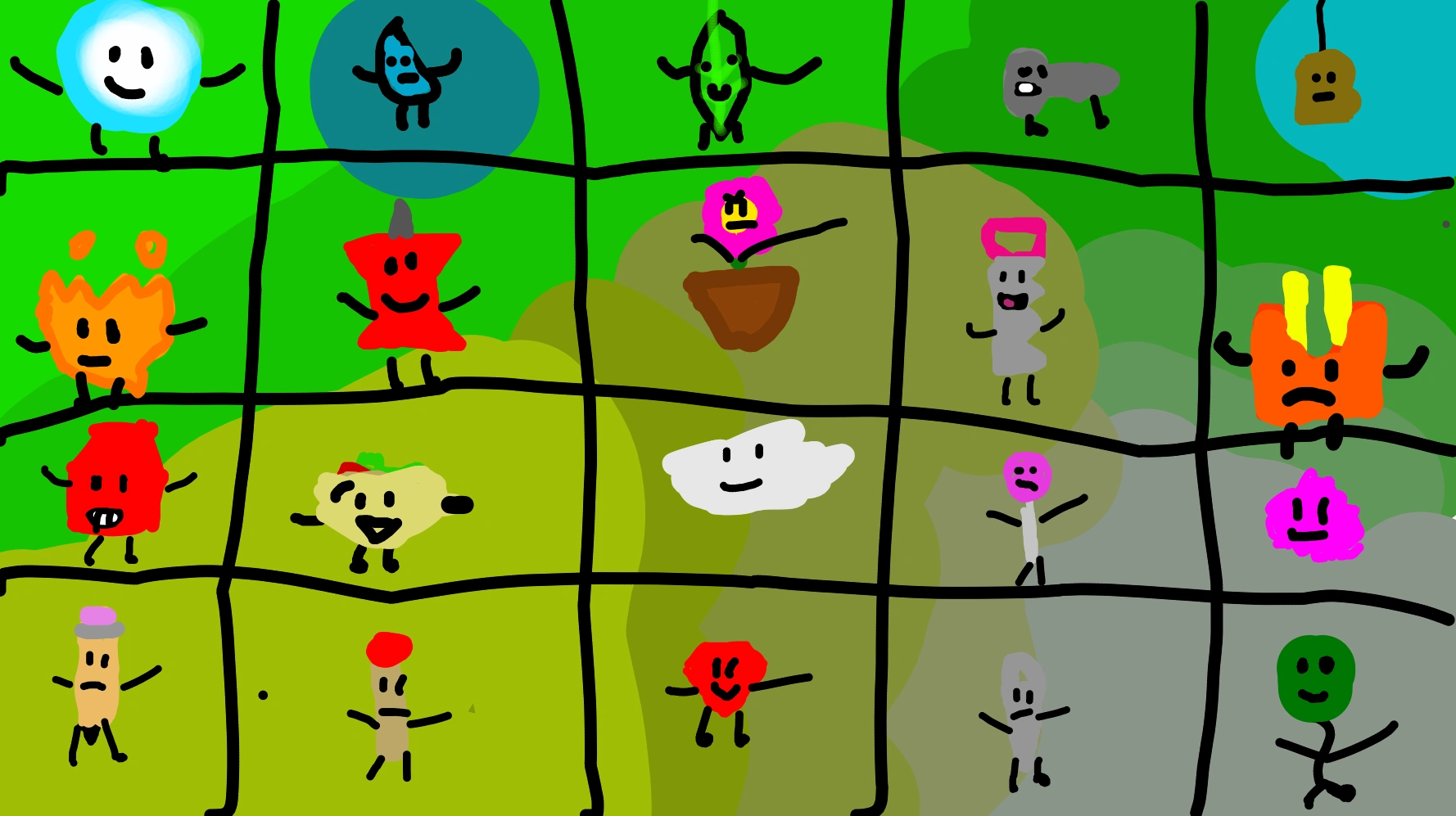 BFB Battle 1! (20 Characters!) | Fandom