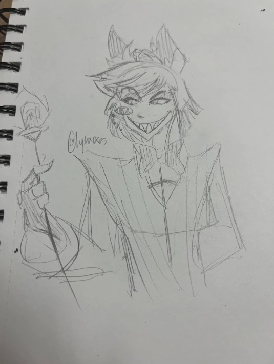 alastor sketch ┐(´д`)┌ | Fandom