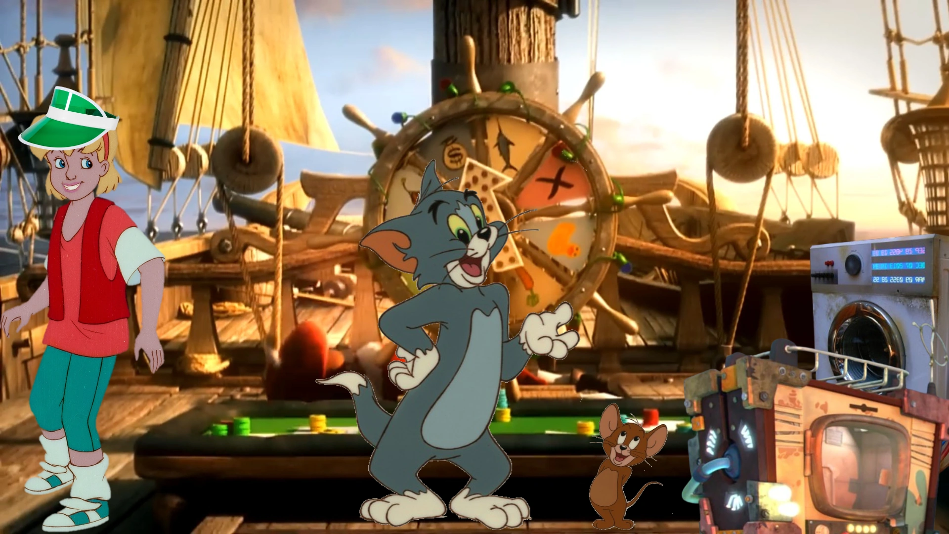 Tom, Jerry And Robyn Are Playing Poker. | Fandom