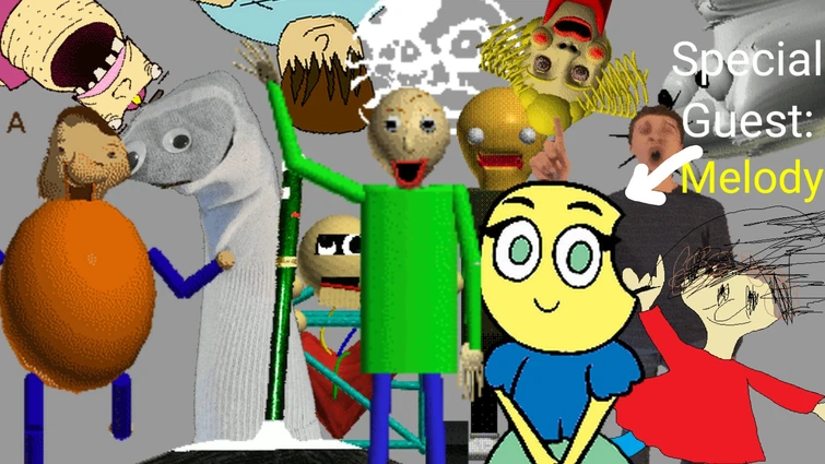 I Made A New Fanmade Character Named Melody The Moony in Baldi's Basics ...