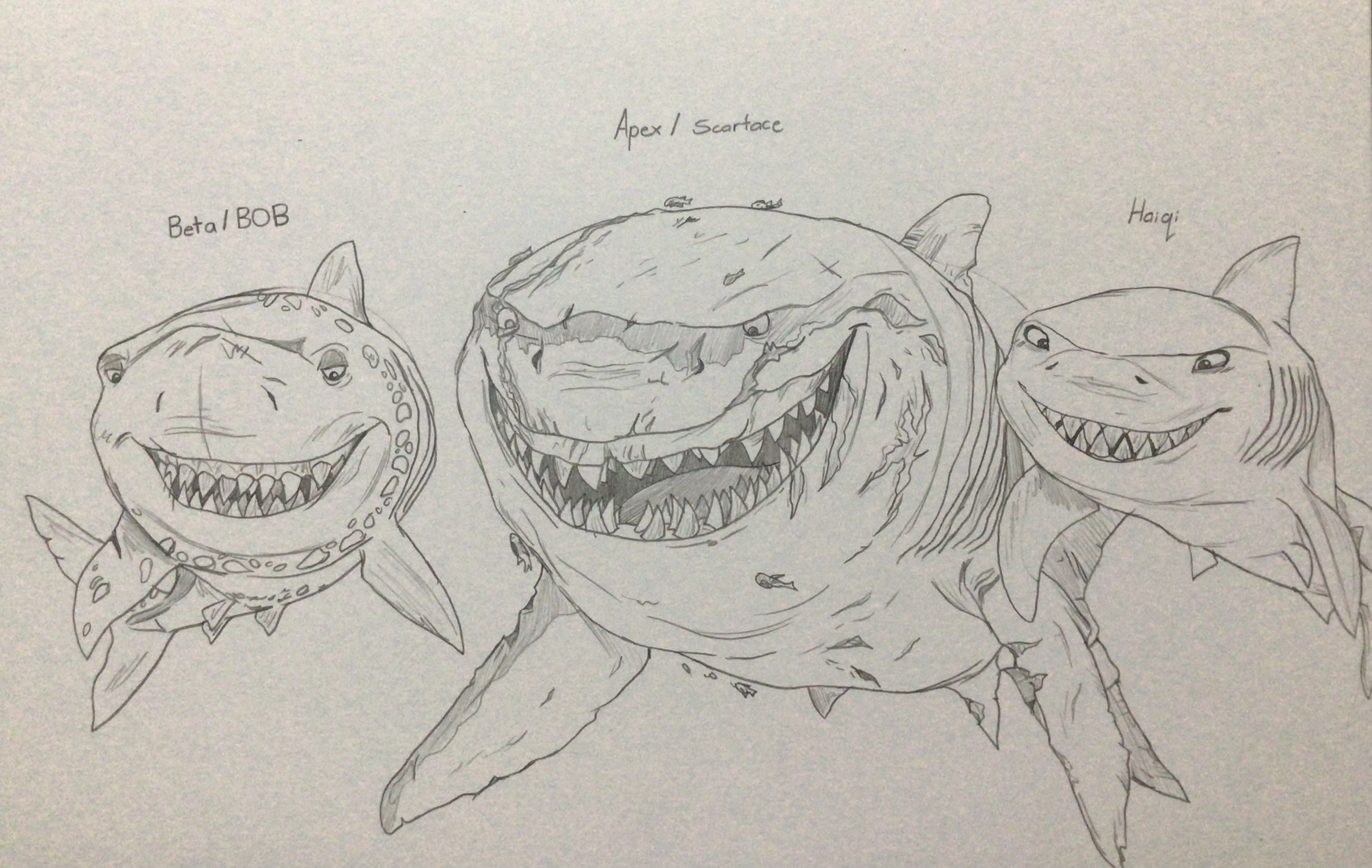 I drew the Apex, Beta & Haiqi in my art style | Fandom