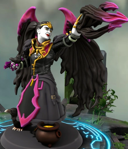 The Night Swan duo in Heroforge | Fandom