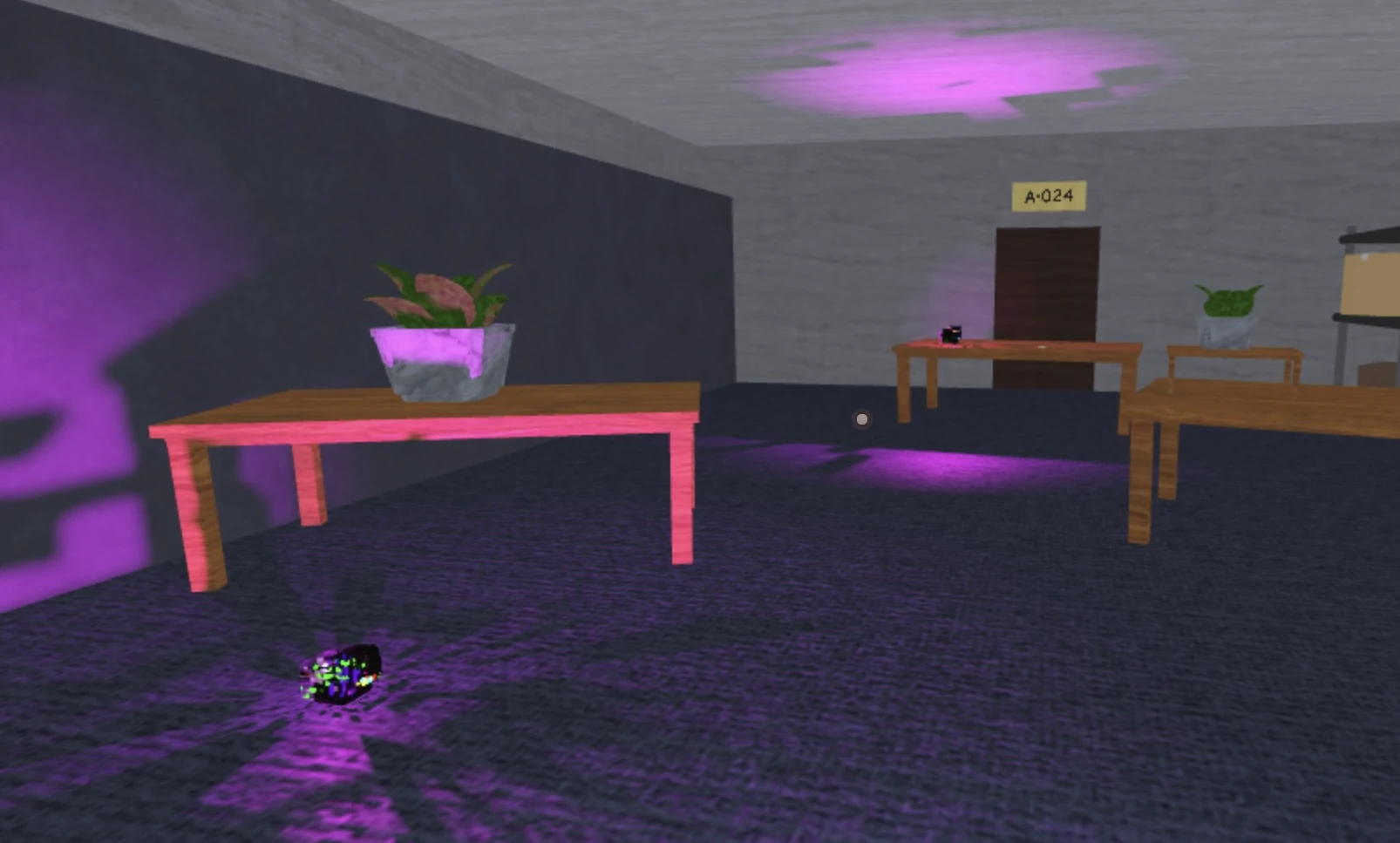 Found two glitch fragments in the rooms while trying to get the badge ...