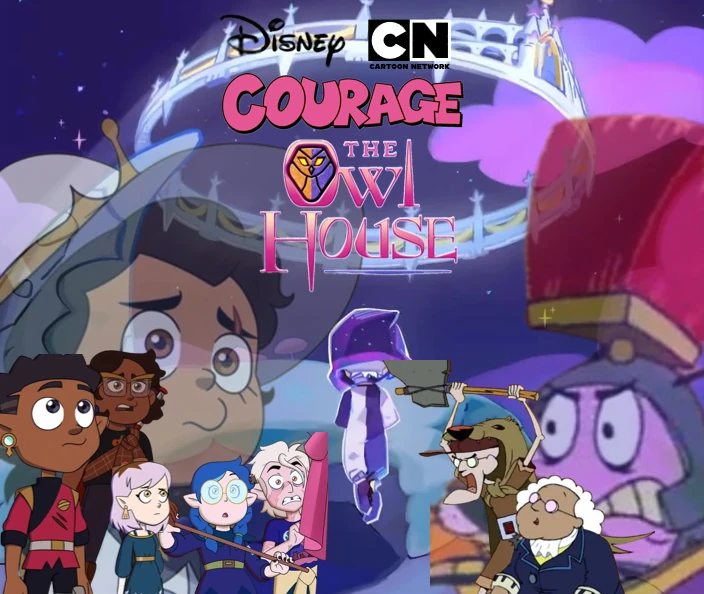 Courage The Owl House Crossover Poster 2 | Fandom