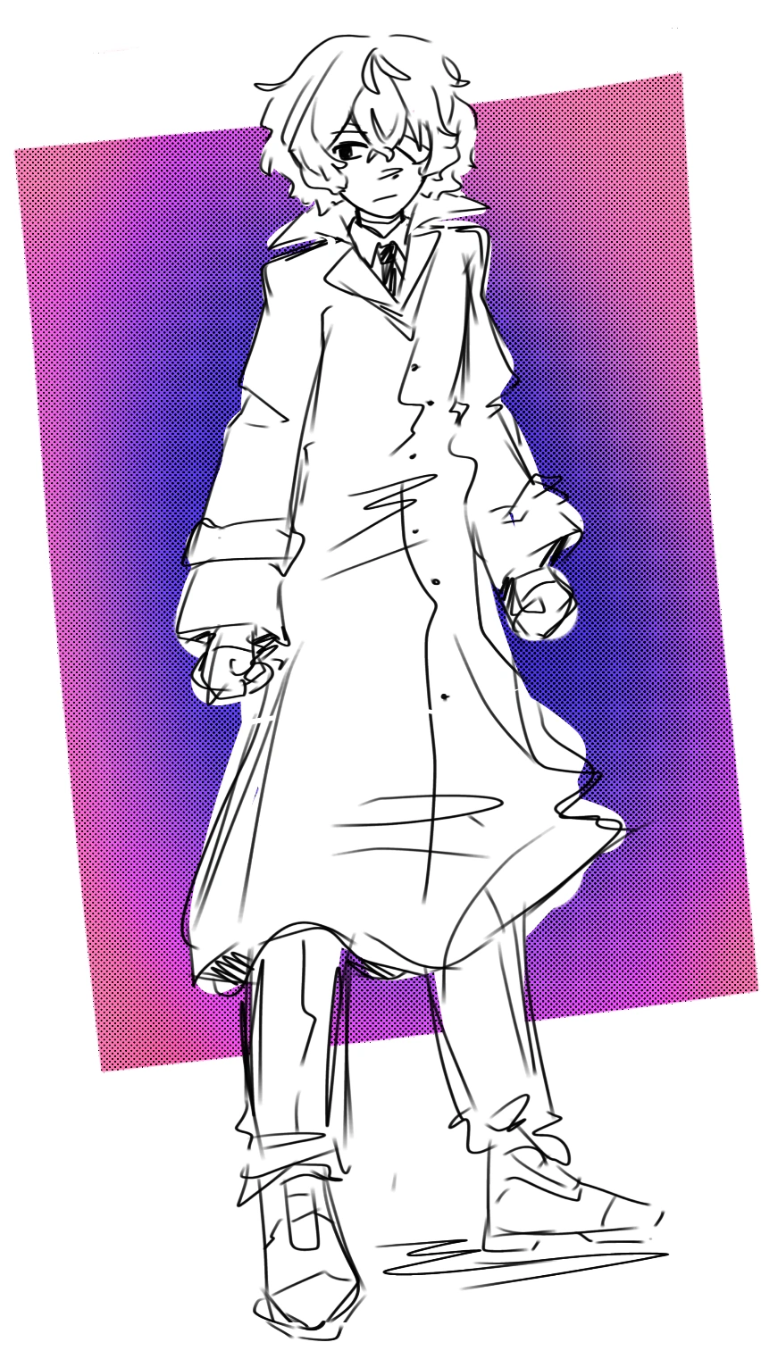 beast dazai sketch 😼 | Fandom
