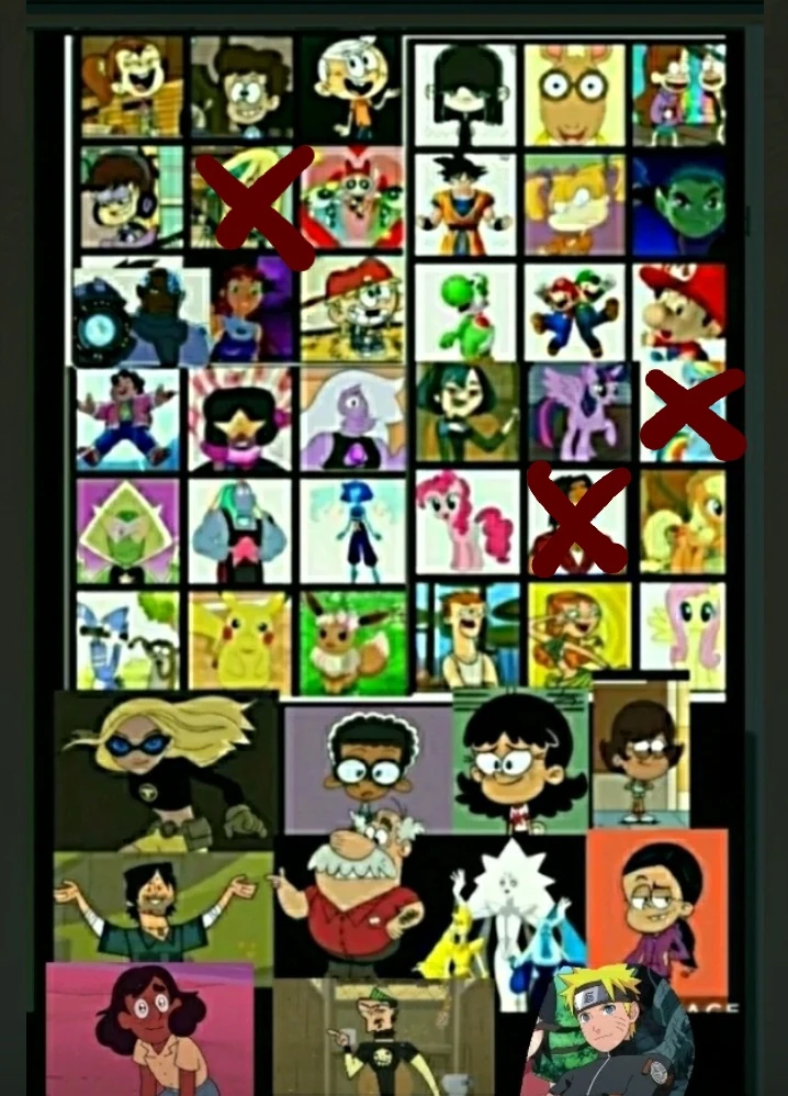 Alejandro Sam and Rainbow dash are out loud house cartoon all stars ...
