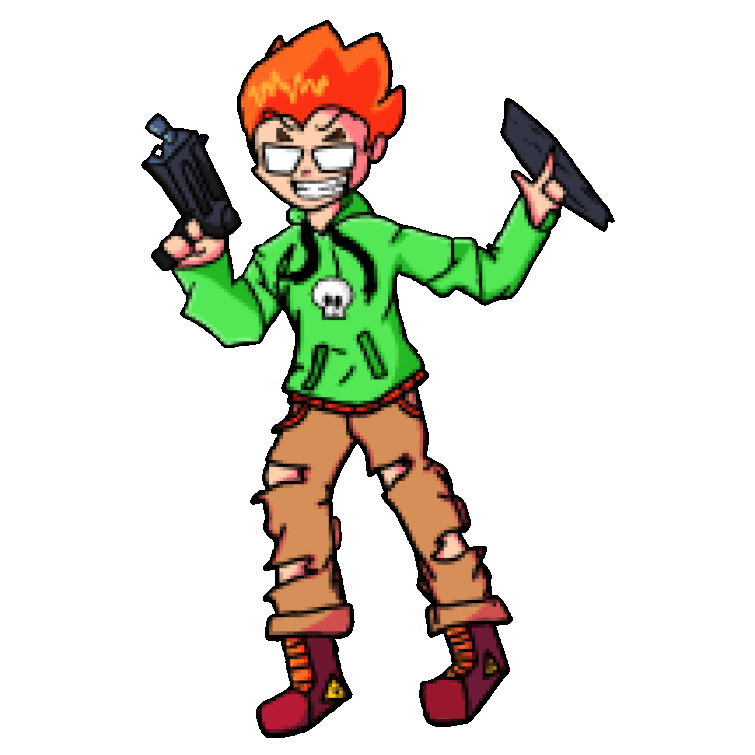 LWPXP Reverse Pico, Pixel Pico, and Pixel Boyfriend (left) | Fandom