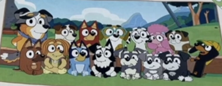 Found Bluey’s class picture | Fandom