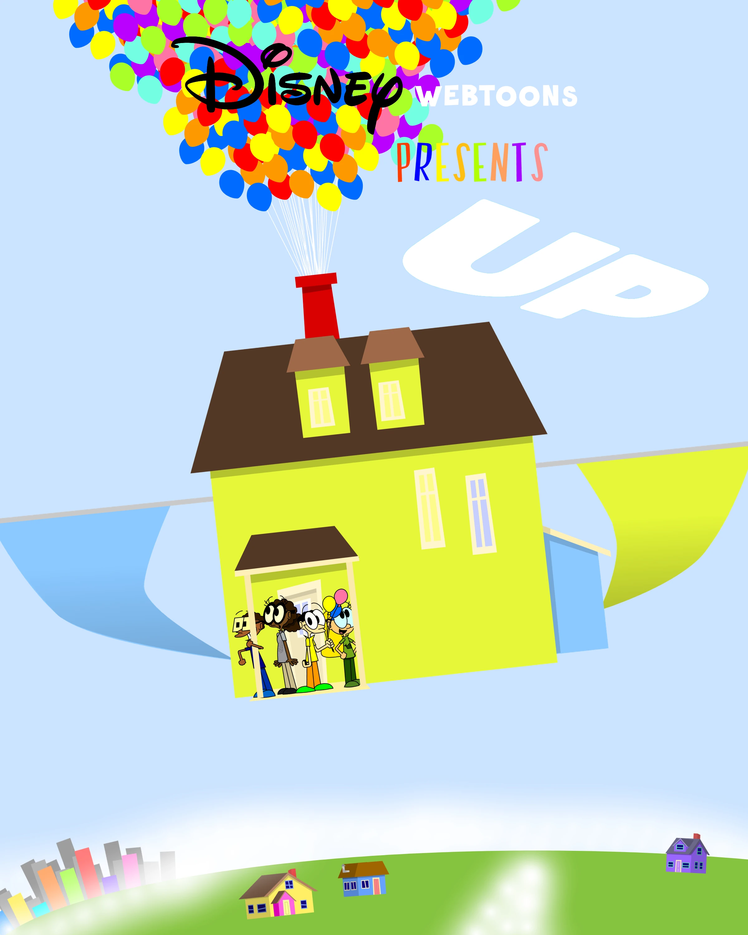 A poster of Disney Webtoons: Up. | Fandom