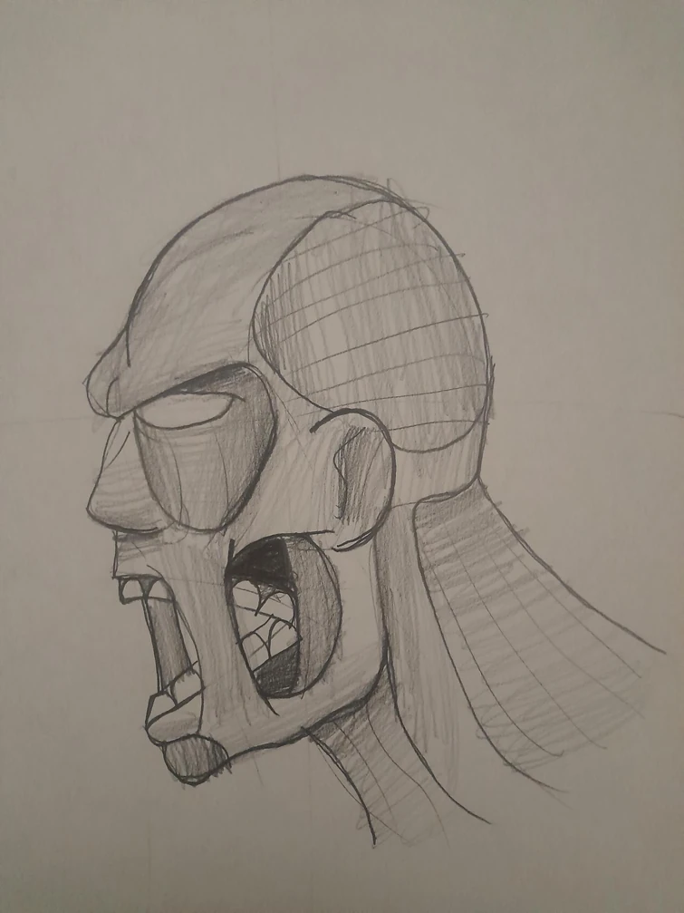 My sketch of the Colossal Titan | Fandom