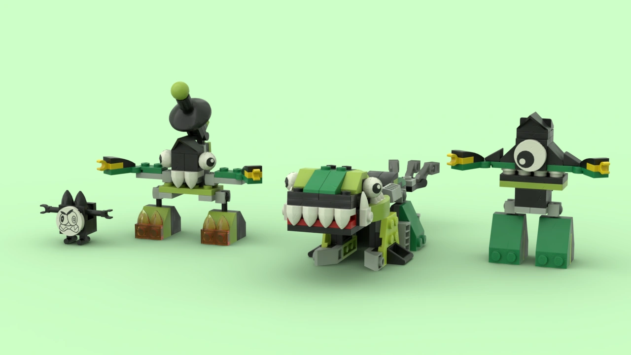 mixels series A Ei-fi Figures/Charaxters | Fandom