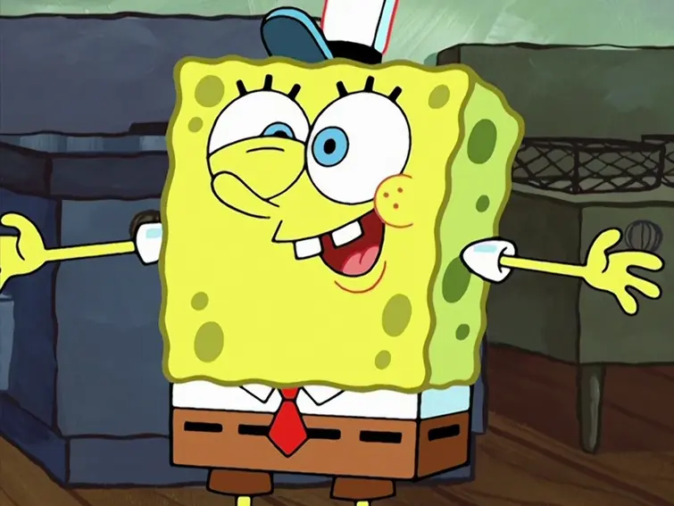 Heres an image of Spongebob from the start of each season so you can ...
