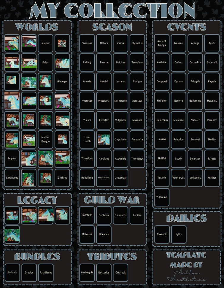 Free Collection Template | Fandom