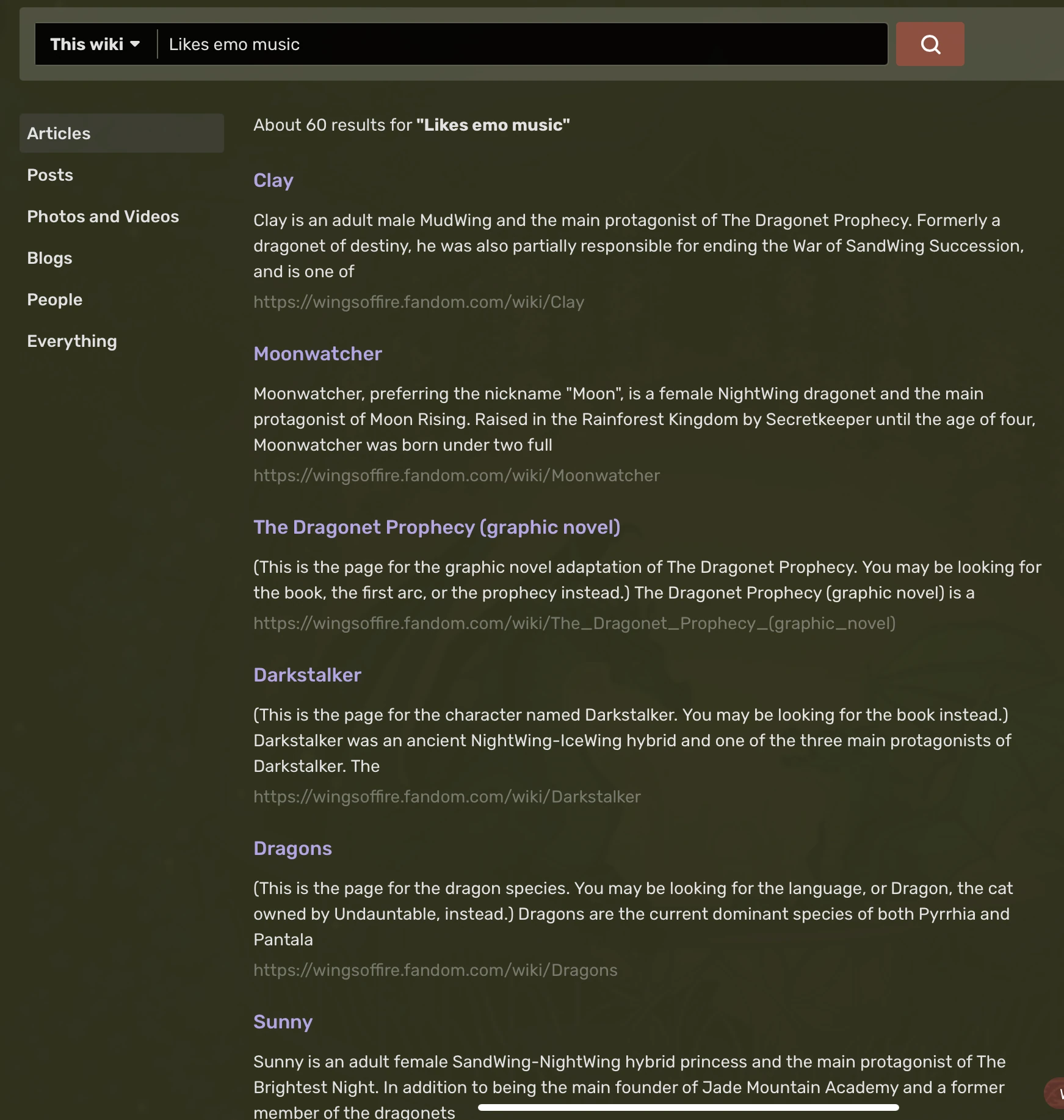 Didn’t know that sunny is emo | Fandom