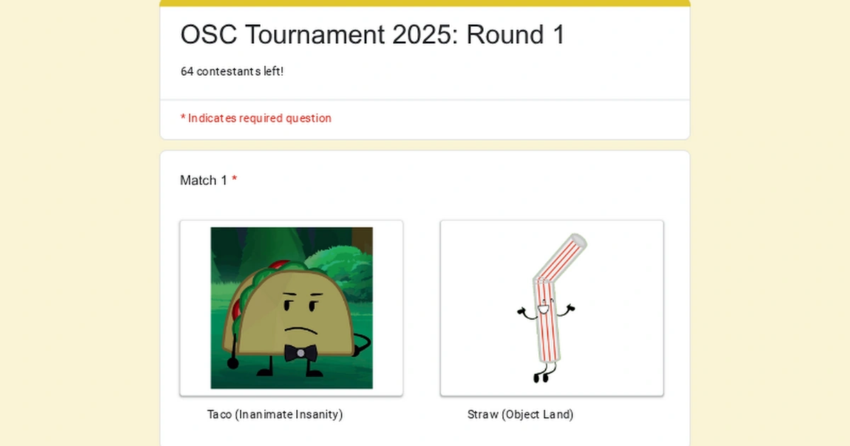 OSC Tournament 2025 Round 2 | Fandom