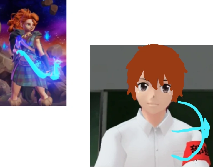 Kyota with Merida's hair color | Fandom