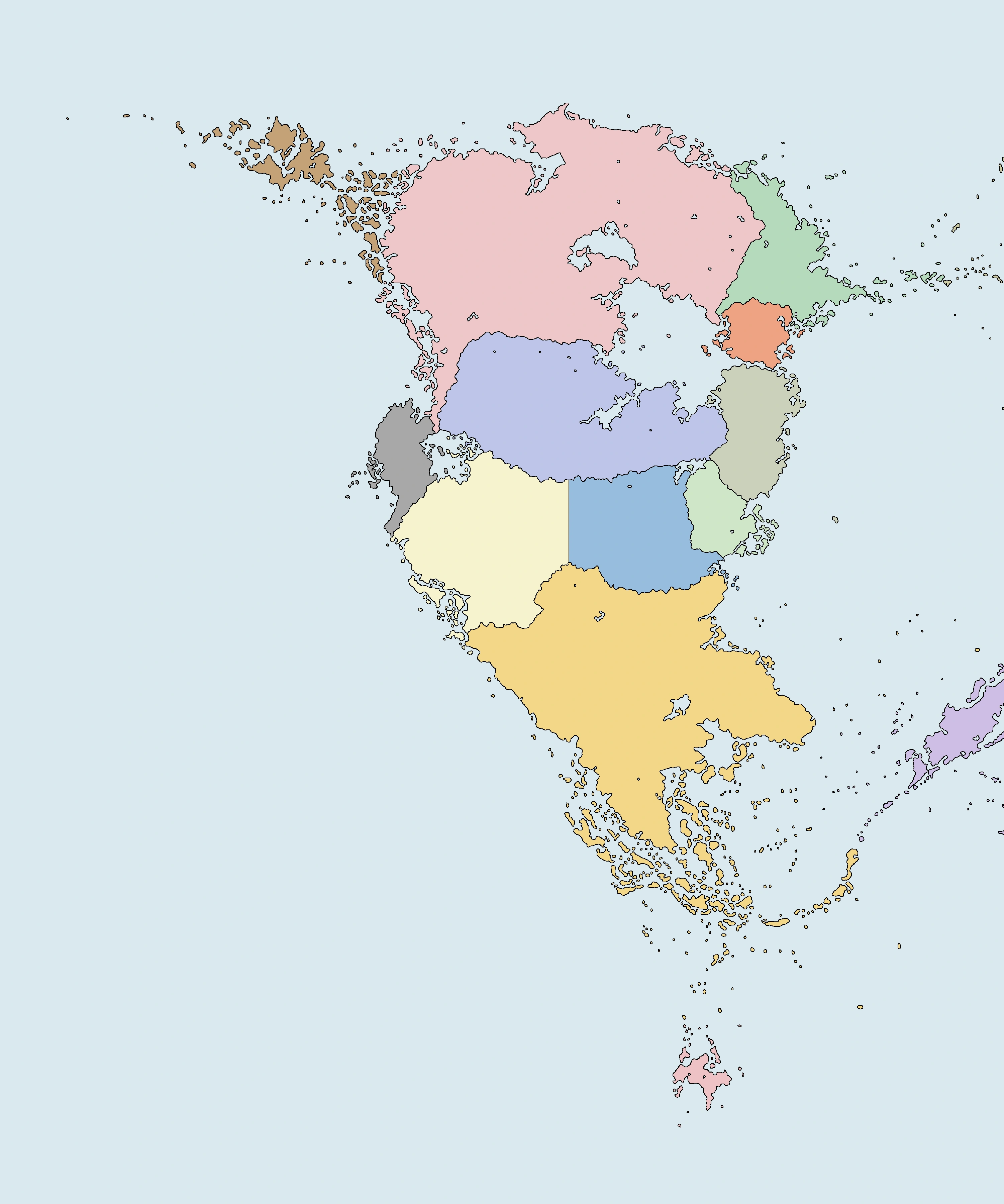 Made my own map of centaura with political borders. | Fandom