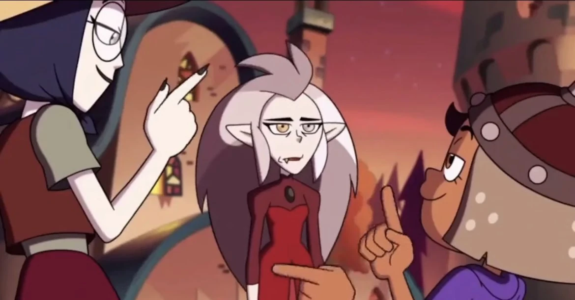 I love how here Eda just stands there so annoyed and left out. | Fandom